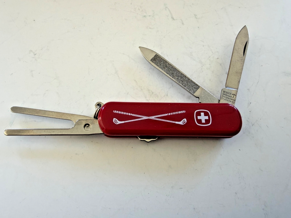 WENGER OF SWITZERLAND EXECUTIVE GOLF PRO KNIFE & TOOLS DISCONTINUED | eBay