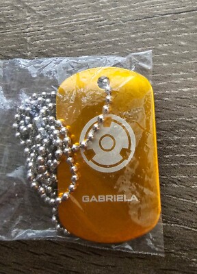 Gabriela Dog Tag EXCLUSIVE Halo Outpost Discovery Convention UNSC 343 ...