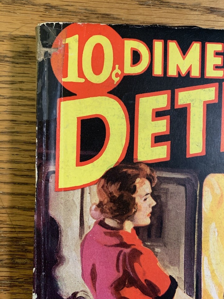 Dime Detective Magazine September 1936 Classic Cover Vintage Pulp ...