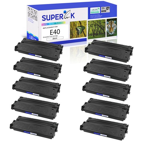 10PK E40 Black Toner Cartridge For Canon PC-230 300 355 530 700 750 780 ...