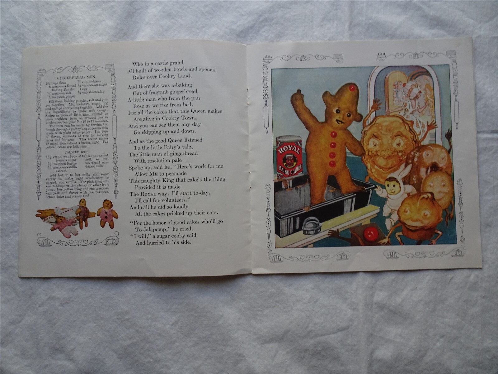 The Little Gingerbread Man, Royal Baking Powder Co., Ruth Plumly ...