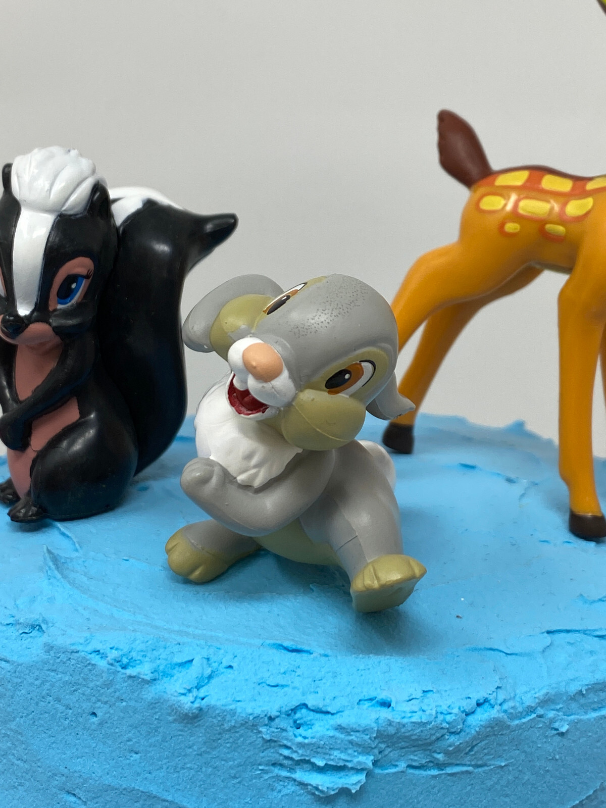 Disney's Bambi Birthday Cake Topper Set ~ BRAND NEW ~ Bambi, Thumper ...