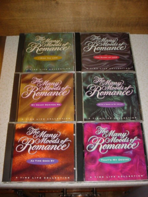 6 CD TIME LIFE MUSIC THE MANY MOODS OF ROMANCE A TIME LIFE COLLECTION ...