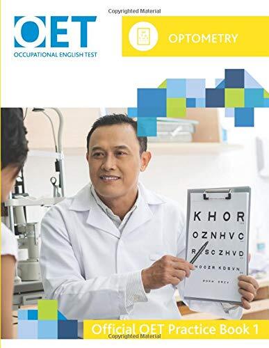 OET OPTOMETRY: OFFICIAL OET PRACTICE BOOK 1: FOR TESTS By Cambridge NEW ...