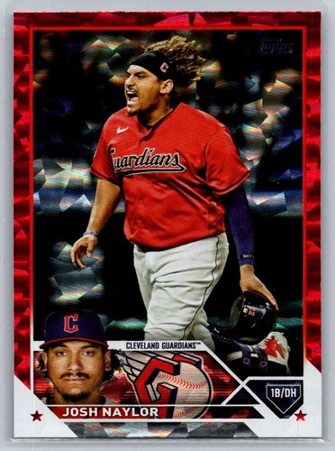 2023 Topps #91 Josh Naylor Red Foil 175/199 | eBay