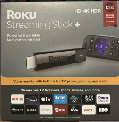 Roku Streaming Stick+ Streaming Device 3810-R 829610001951 | eBay