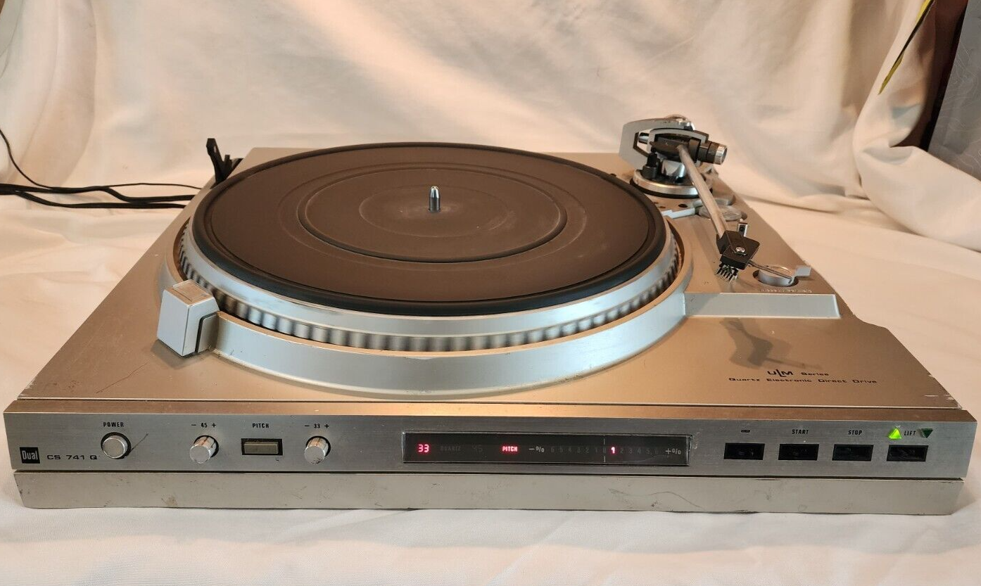 Dual CS 741 Q Turntable - for parts only | eBay