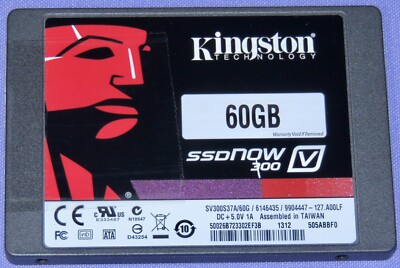 Genuine Kingston SSDNow SV300S37A/60G 2.5" 60GB SSD Solid State Drive | eBay