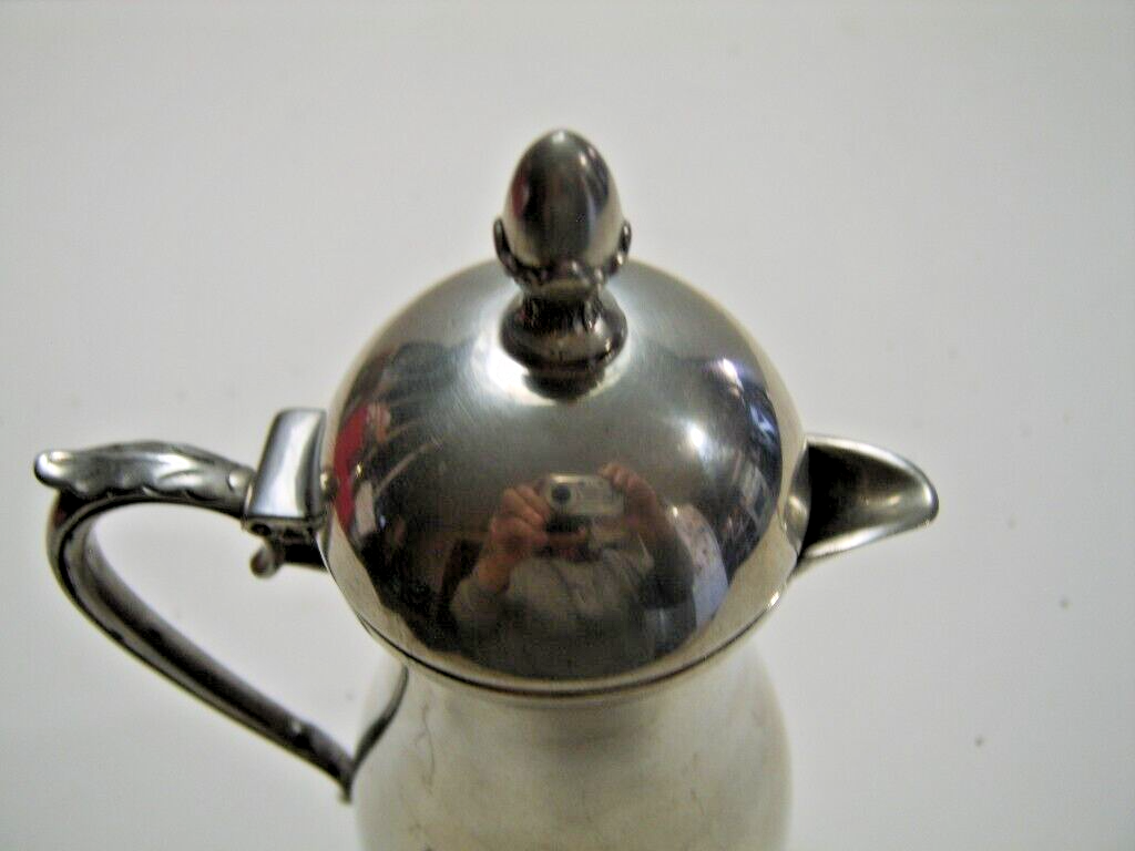 Vintage CARTIER Pewter Chocolate Pot/Syrup Jug | eBay