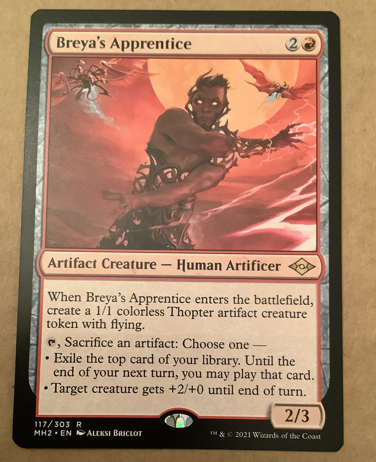 MTG Breya's Apprentice Modern Horizons 2 117/303 Regular Rare | eBay