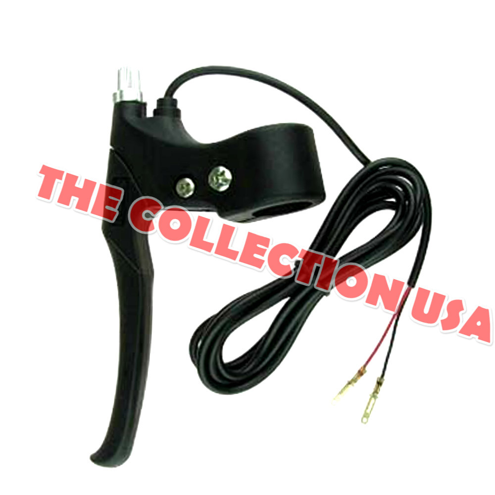 LEFT BRAKE LEVER (COMPLETE WITH PERCH AND WIRE CABLE) FOR RAZOR E200 ...