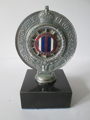 Civil service Royal Automobile club association badge.RAC.Civil service ...