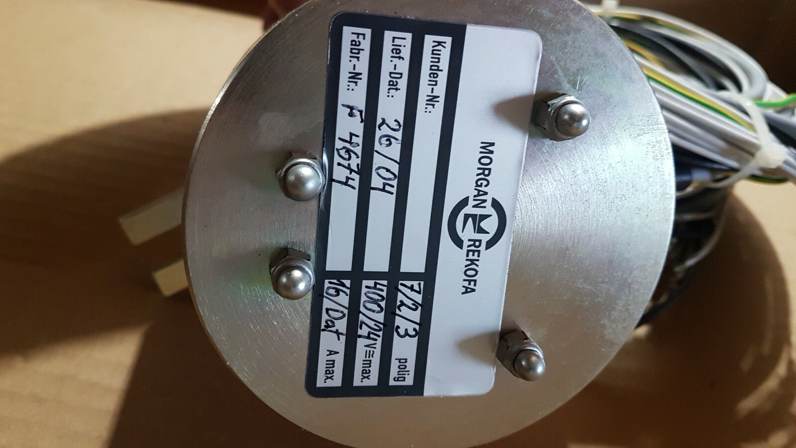 Morgan Rekofa Schleifringüberträger | eBay.de