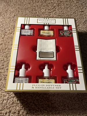 (6) HomeWorx by Harry Slatkin Diffuser Seasons Greetings Plug In ...