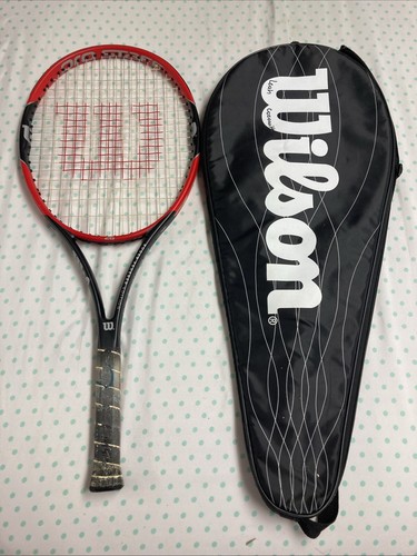 Wilson Pro Staff 26 Roger Federer Edition 16/18 String Pattern 4 Grip ...