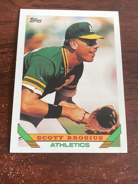 1993 Topps - #796 Scott Brosius for sale online | eBay