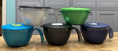 Tupperware Vent N Serve Acrylic Soup Mug-With or Without Handle-2 Cups ...