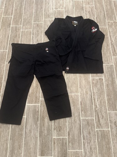 FUJI SPORTS KIMONO ALL AROUND BJJ GI BLACK JU JITSU A5 $119 | eBay