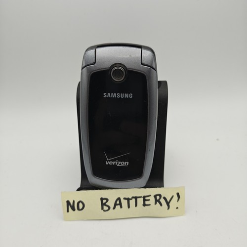 Samsung SCH-U410 Vintage Flip Phone (Verizon) - Gray - UNTESTED #2662 ...