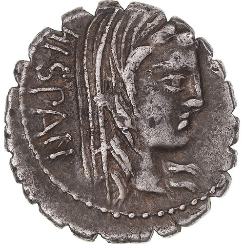[#345752] Postumia, Denarius Serratus, 81 BC, Rome, Silver, EF(40-45 ...