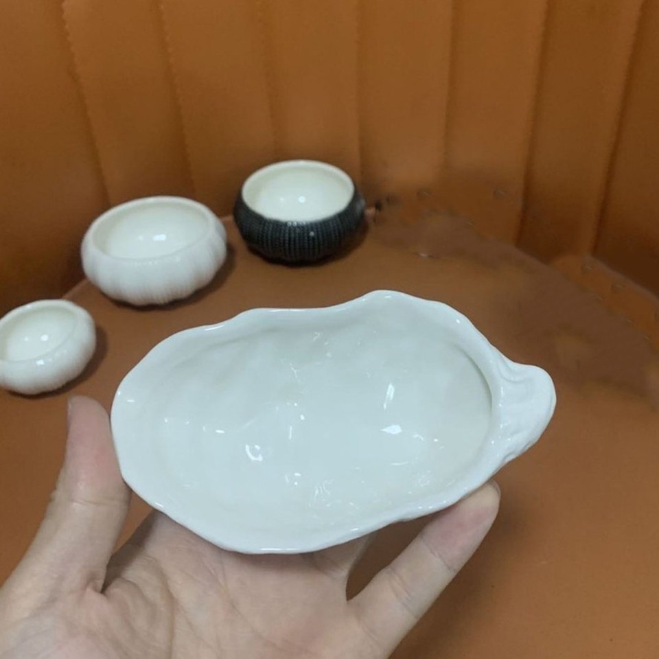 Tray Tableware Home Food Plate Oyster Holder Food Serving Plate Western ...