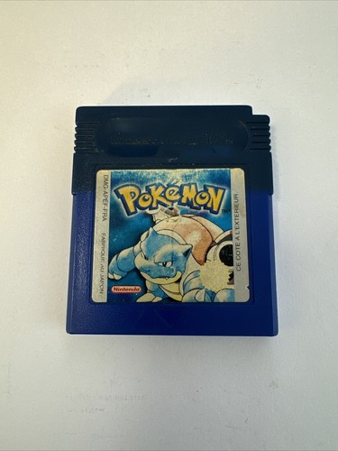 Jeu Nintendo GAMEBOY - Pokemon bleu - FRA - Original - Pile sauvegarde ...