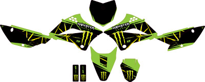 D'COR 20-20-130 Monster Energy Slash Graphics Kit | eBay