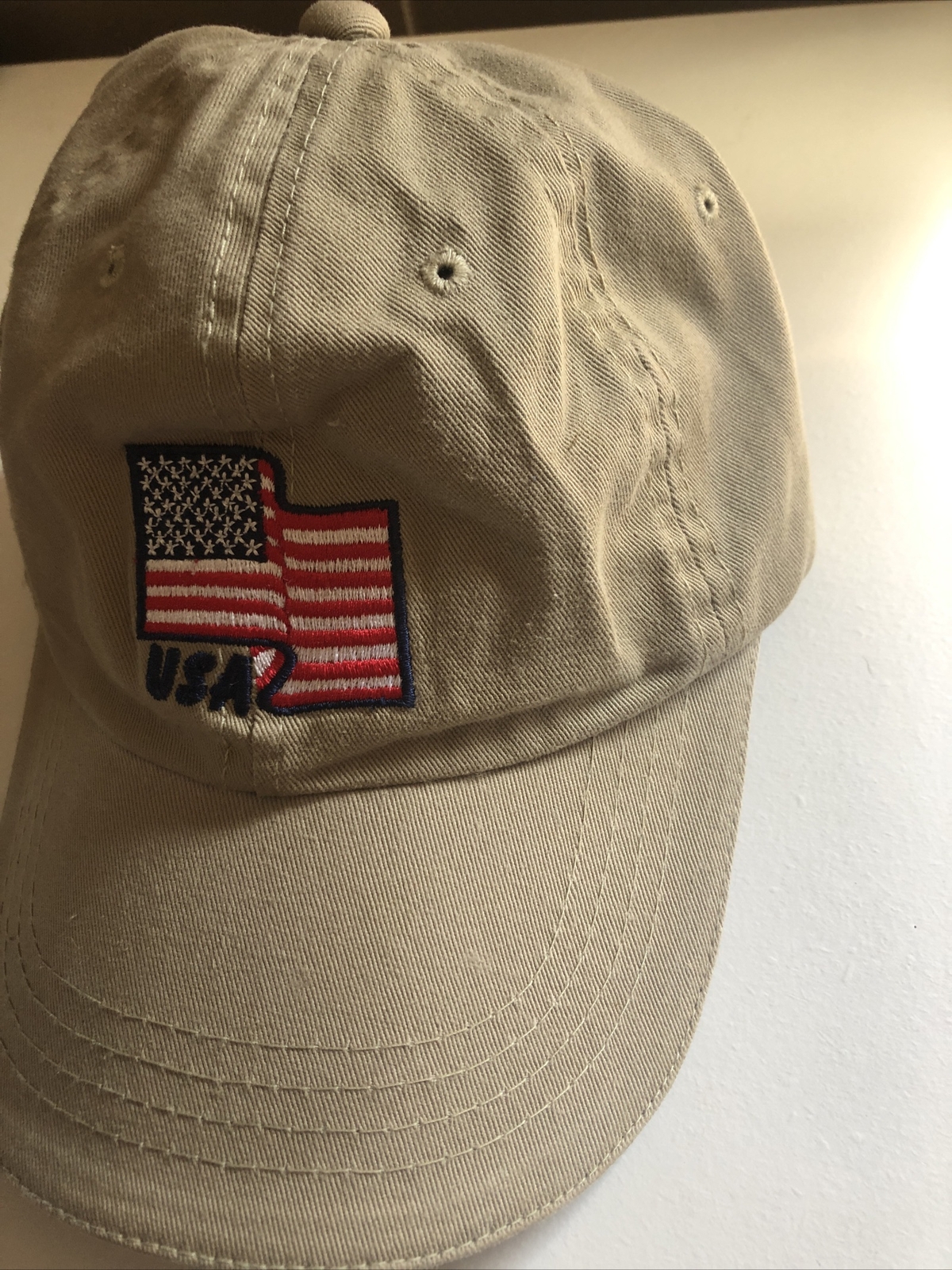 Dorfman Pacific Classic American Flag USA Baseball Cap - Gem