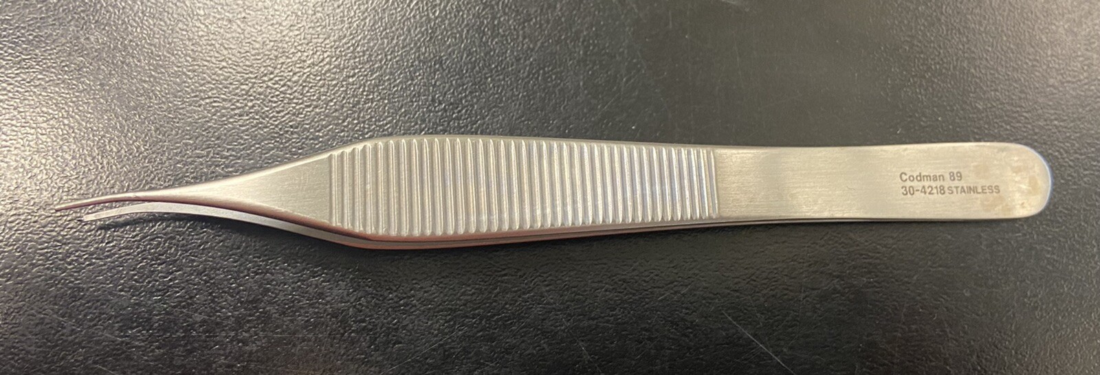 Codman 89 30-4218 Stainless 12cm Tissue Forceps 2 X 1 Teeth Surgical ...