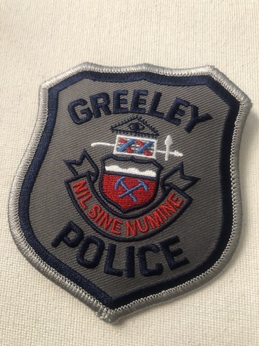 Colorado Police - Greely Police Dept CO Police Patch | eBay