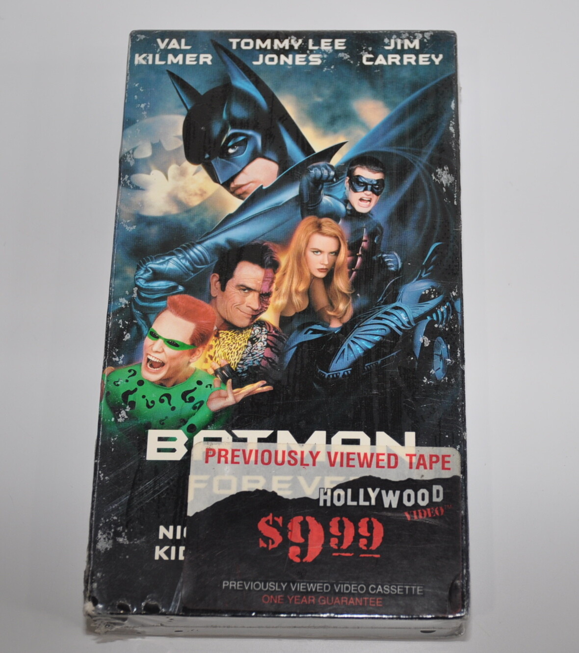 Batman Forever (VHS, 1995, Widescreen) Hollywood Video ex-rental VHS ...