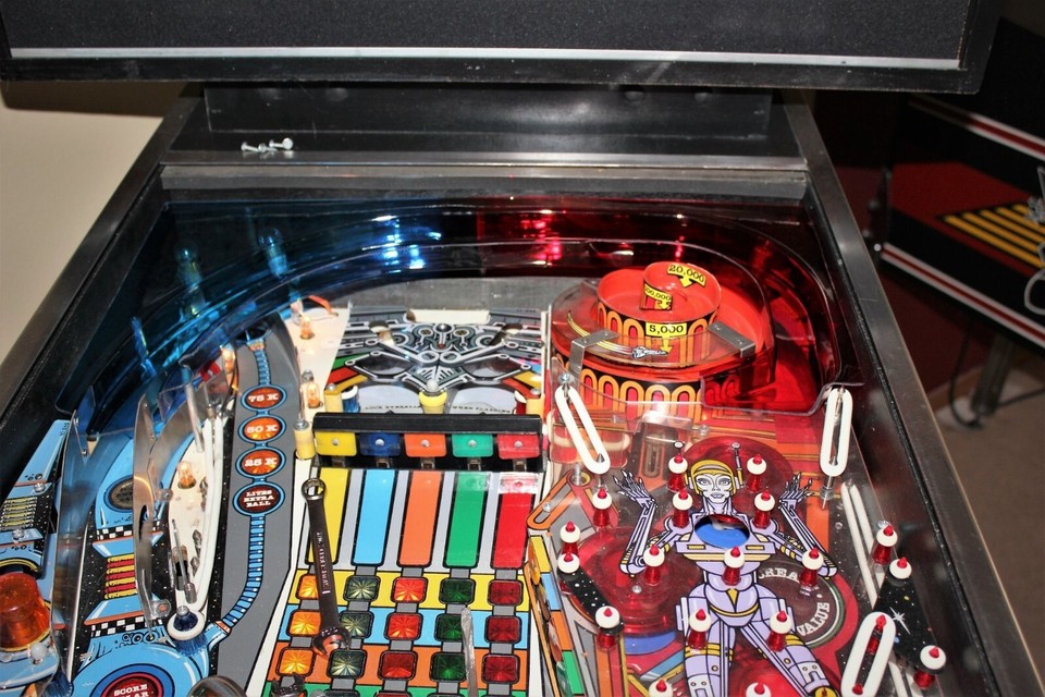 PINBOT / JACKBOT Pinball Ramp Red/Blue 03-9350-1 | eBay
