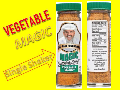 Chef Paul Prudhomme's Magic Seasoning Blends ~ Vegetable Magic, 2-Ounce ...