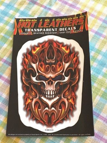 Flame Skull Sticker-Decal Limited | eBay