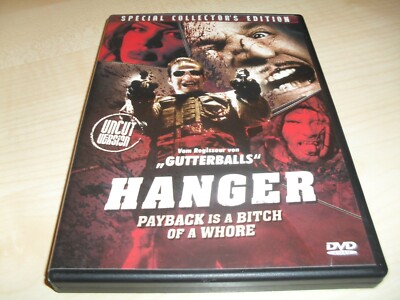 Hanger / Ryan Nicholson DVD - Special Collector's edition UNCUT ...