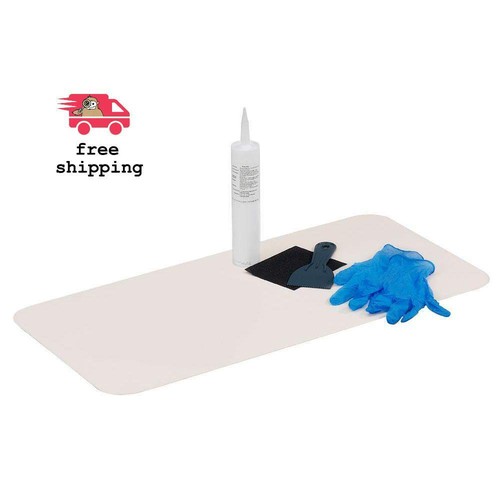 L SHOWER FLOOR REPAIR INLAY KIT 16 in W x 40 in Inlay Tub Base Fix ...