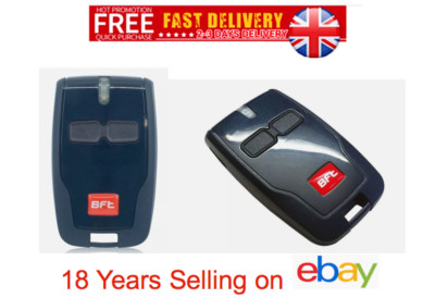 BFT MITTO 2 BUTTON GATE REMOTE CONTROL KEY FOB BARRIER HAND SET ...