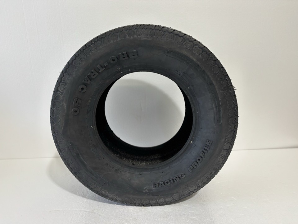 Coker Pro-Trac Tire N50-15 Bias-ply Blackwall DOT Approved Street Pro ...