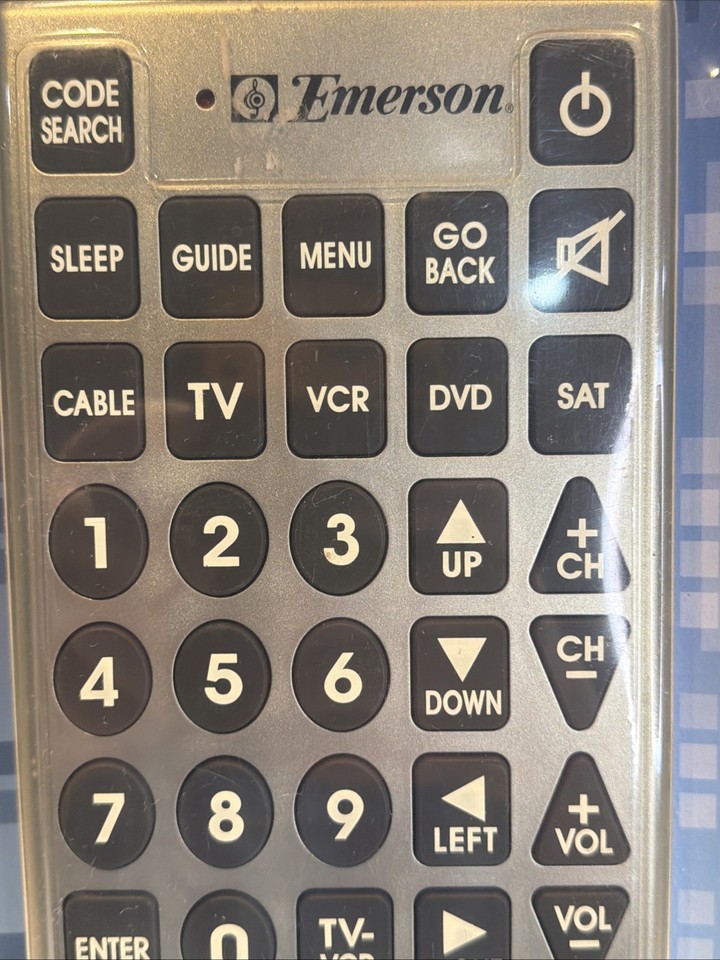 Emerson Jumbo Universal Remote Control Brand New Sealed | eBay