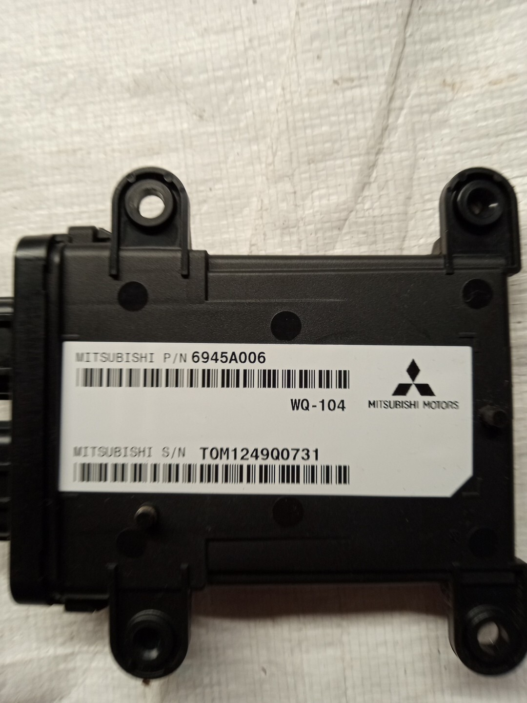 👍PASSENGER SEAT OCCUPANT SENSOR MODULE MITSUBISHI LANCER OUTLANDER ...