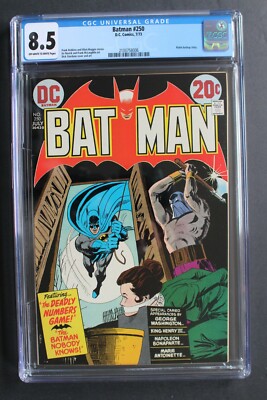 BATMAN #250 1st BATWING Black Batman Prototype 1973 Bondage Executioner ...