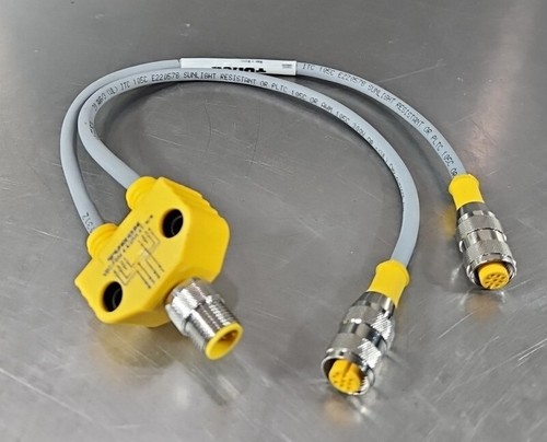 TURCK VB2-FSM4.4/2RK4T CORDSET SPLITTER. Loc5D-19 | eBay