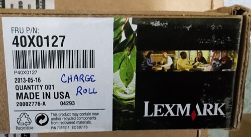 NEW (7) sealed Genuine OEM Lexmark series Charge Roller T650 T652 T654 ...