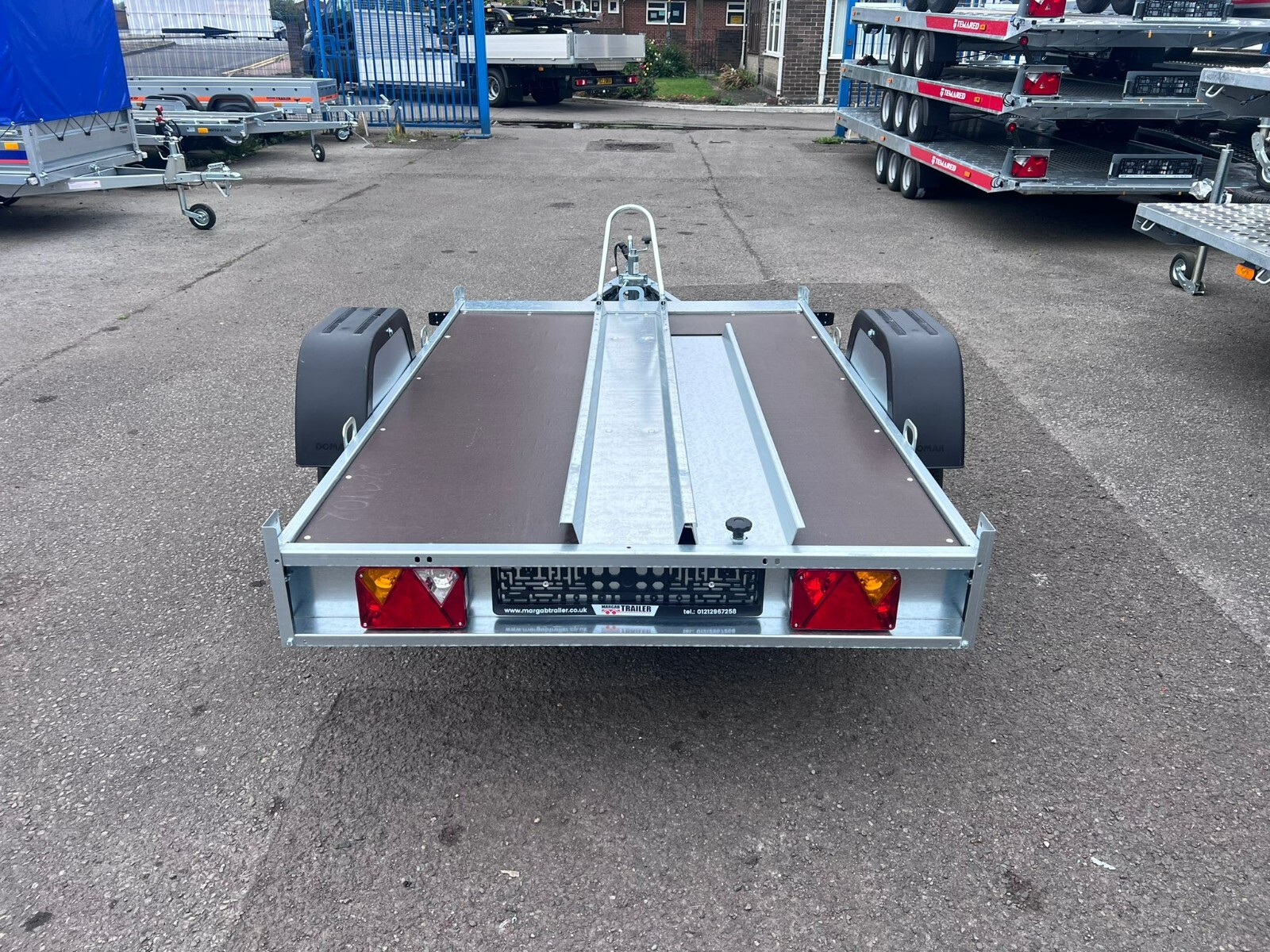 New Single Motorbike / Motorcycle / Cross Transporter Trailer 750kg ...