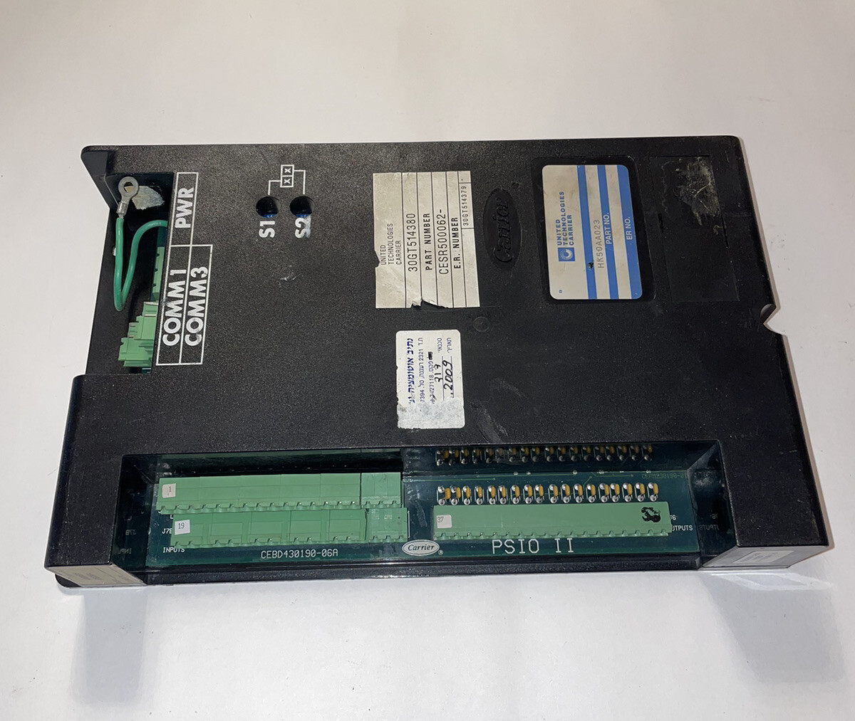 UNITED TECHNOLOGIES CARRIER HK50AA023 CONTROLLER MODULE UNB ...