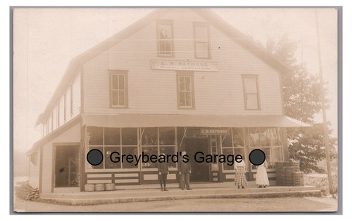 RPPC LH Raymond General Store LITTLE HOPE PA Erie County Real Photo ...