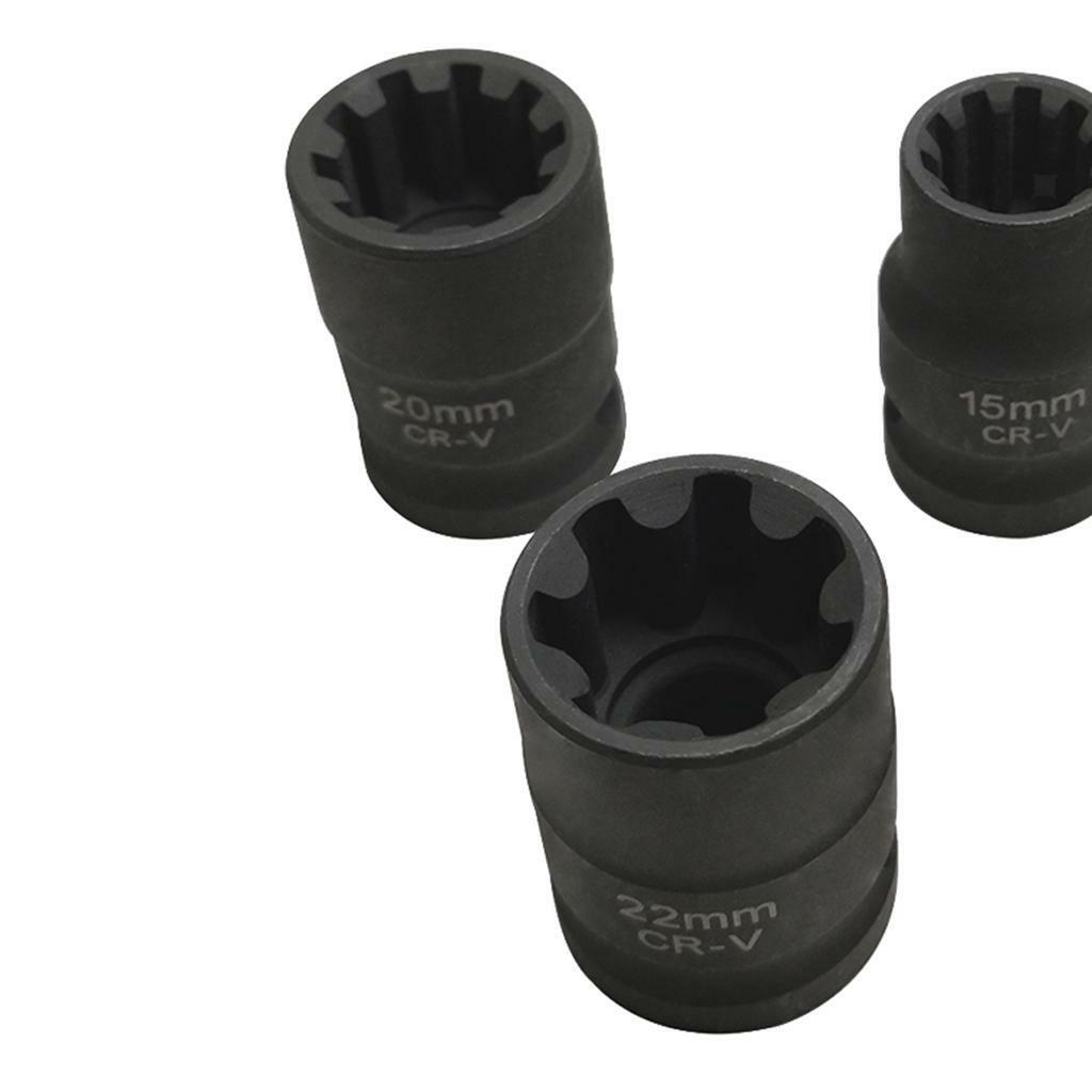 5pcs/set Brake Caliper Sockets 1/2" square drive Fits for Durable | eBay UK