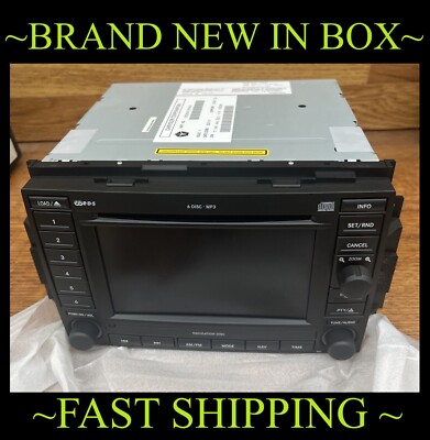 2004-2009 Dodge Jeep Commander GPS Navigation CD DVD Audio Radio Player ...