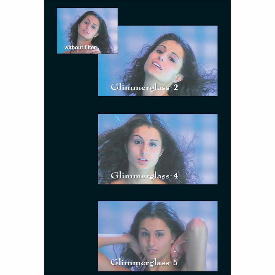 New Tiffen 77mm Glimmerglass 5 Filter Glimmer Glass Diffusion Filters ...