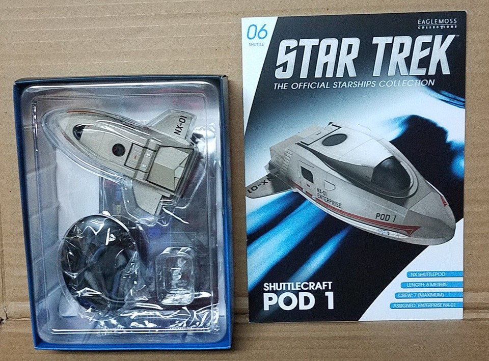 Star Trek Eaglemoss Collectible Starship Shuttle Shuttlecraft Your ...